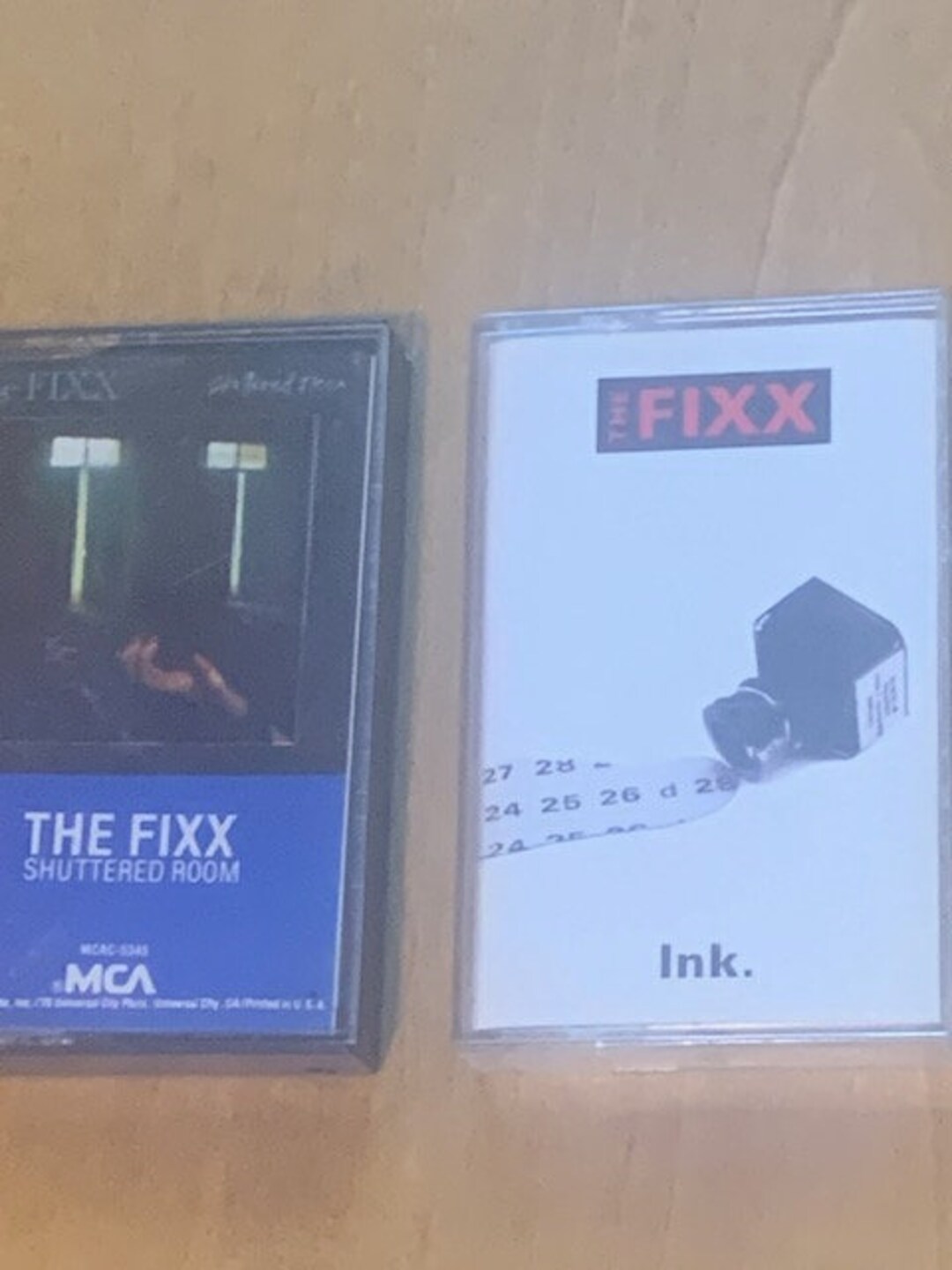 The Fixx Classic Iconic Vintage Audio Tape Cassettes Shuttered Room and ...