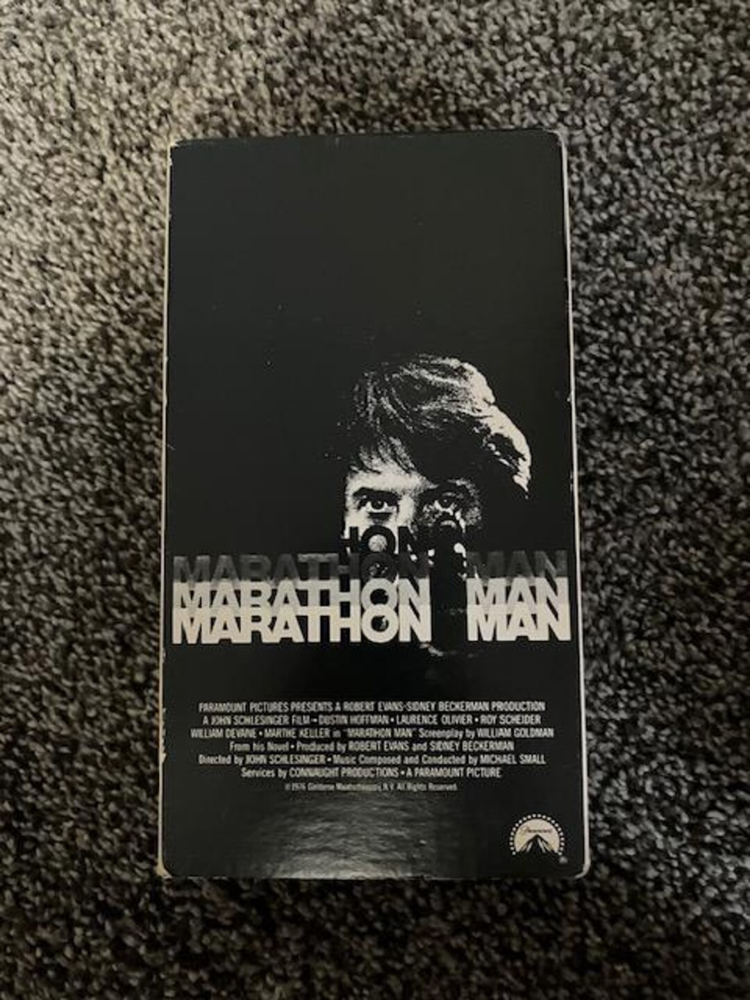 Marathon Man Dustin Hoffman 1976 Vintage Film VHS Cassette - Etsy