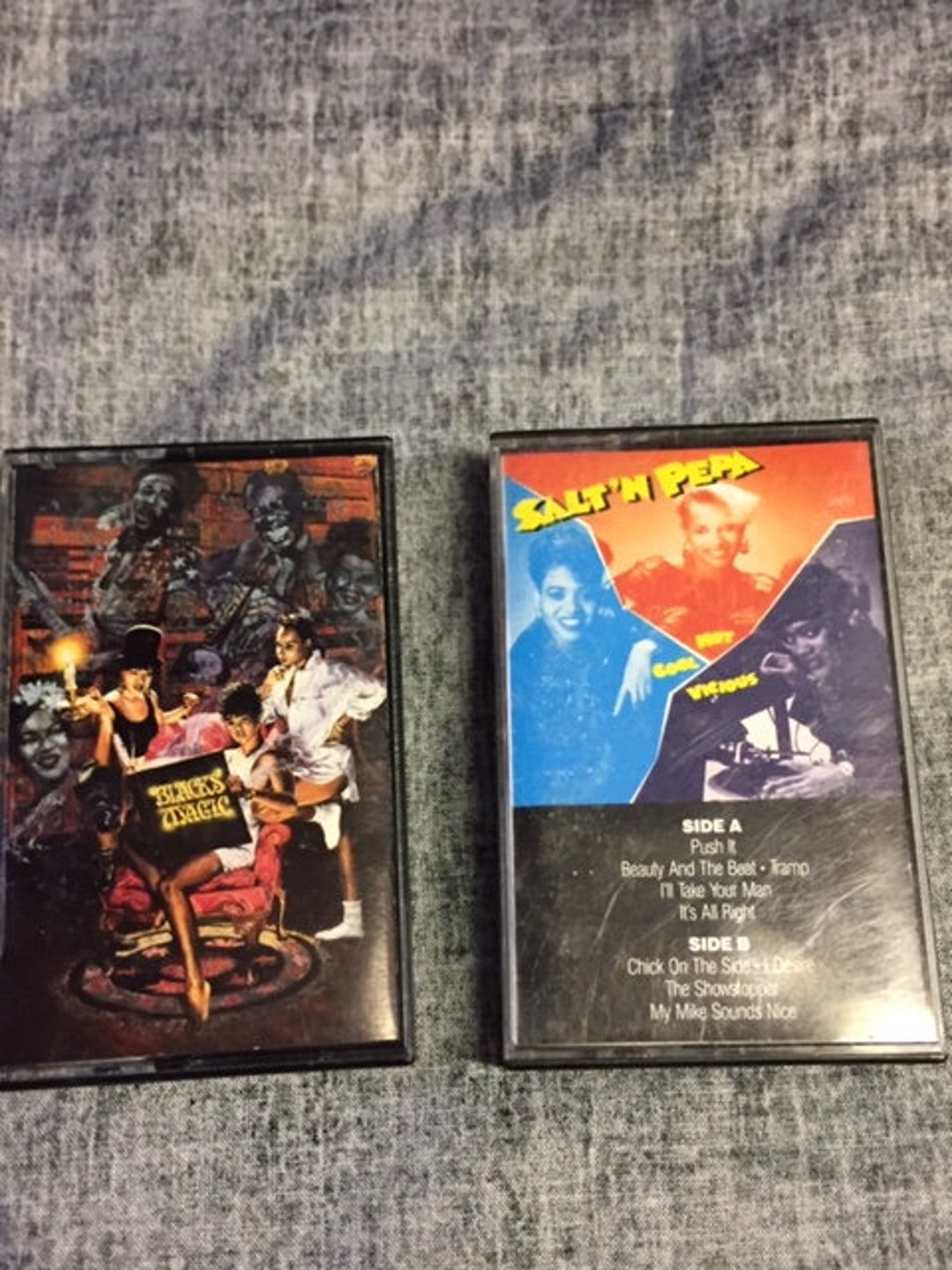 Salt N Pepa Classic Rap Album Vintage Audio Tape Cassettes Blacks Magic ...