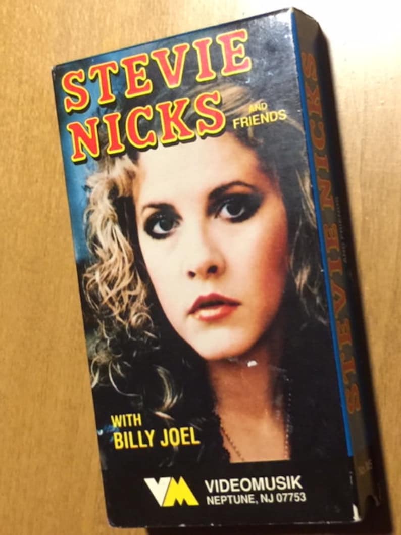 Stevie Nicks and Friends VHS With Billy Joel SUPER RARE Vintage ...