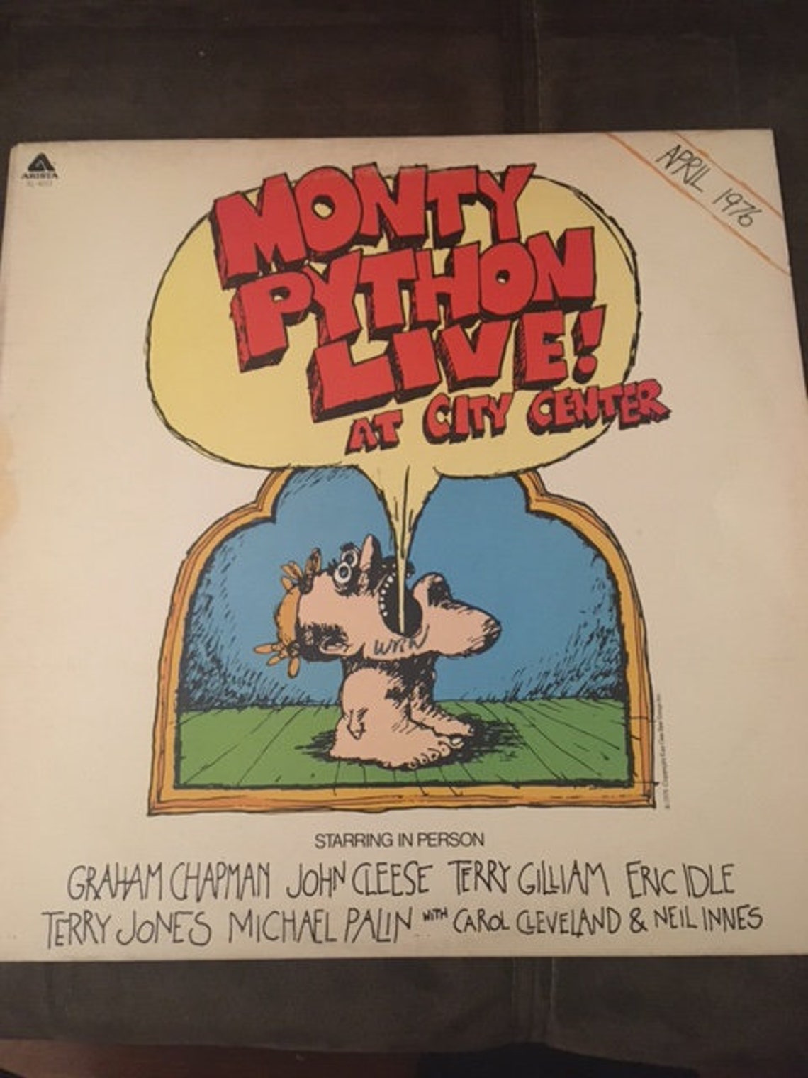 Monty Python Contractual Obligation Album, Live at City Centre 1976 ...