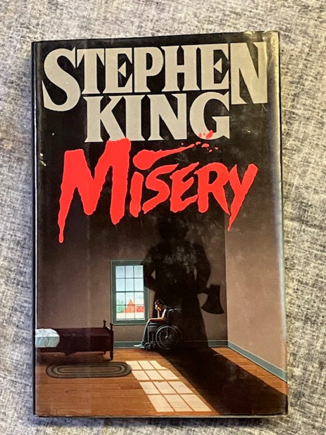 Stephen King Misery First Edition 1987 Viking Original Dust Jacket - Etsy