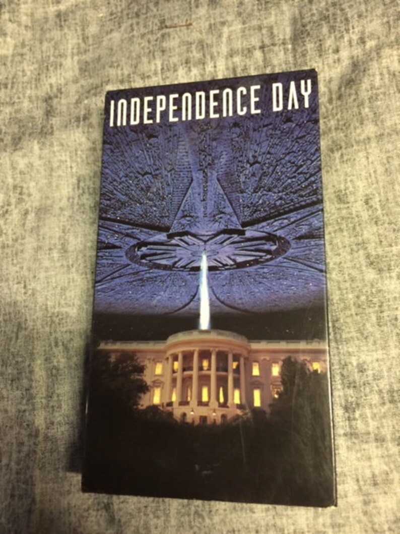 Independence Day Classic Film VHS Movie Cassette Vintage - Etsy