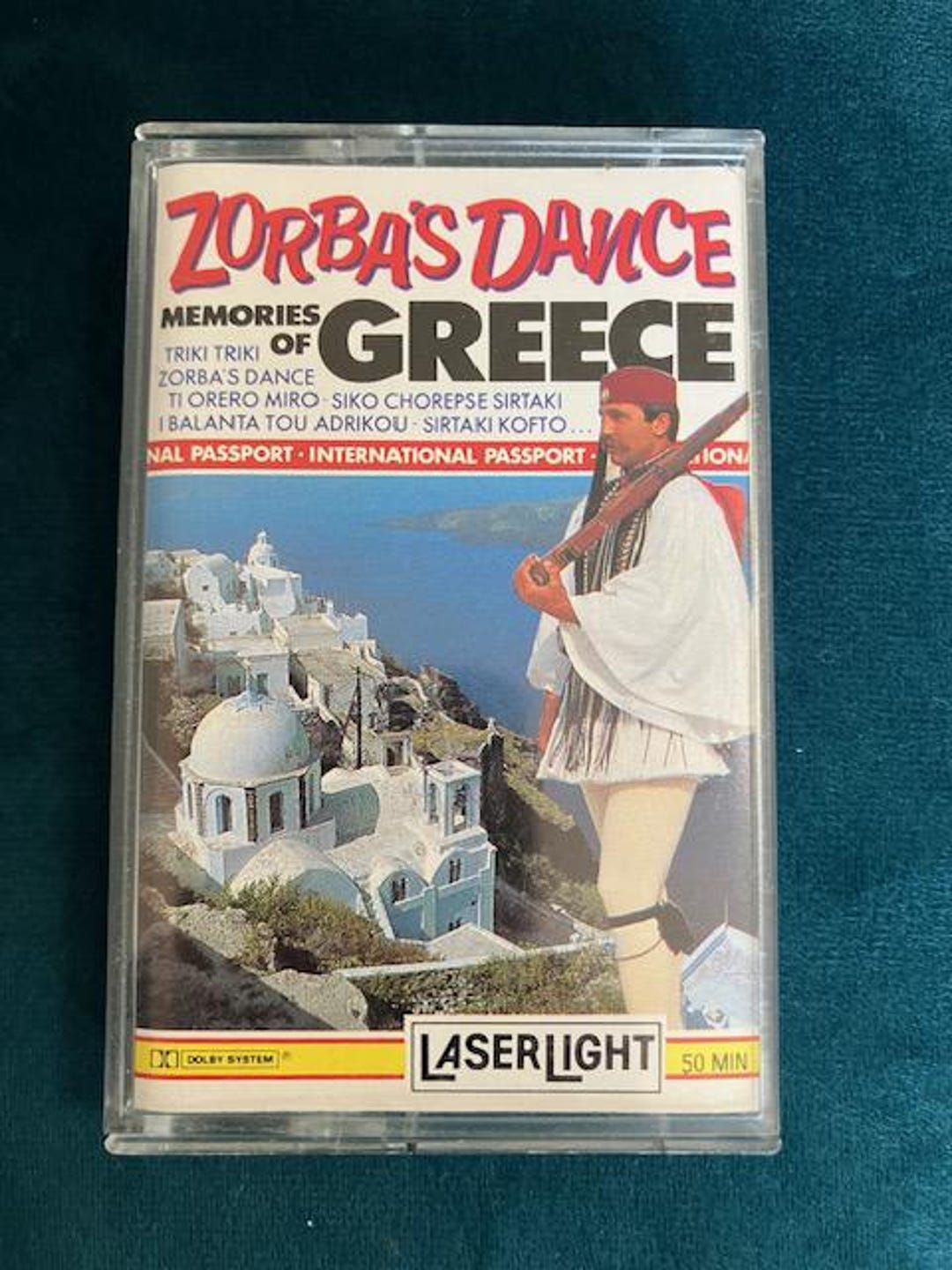 Zorba's Dance Memories From Greece Cassette Tape Vintage - Etsy