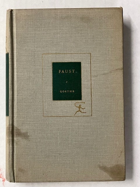 Faust Modern Library Edition Classic Literature Hardcover - Etsy