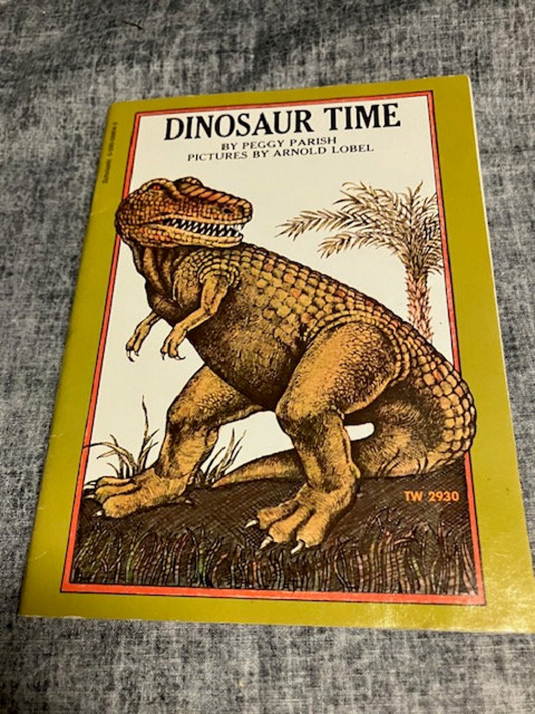 Dinosaur Time Peggy Parish 1974 Illustrated Softcover - Etsy