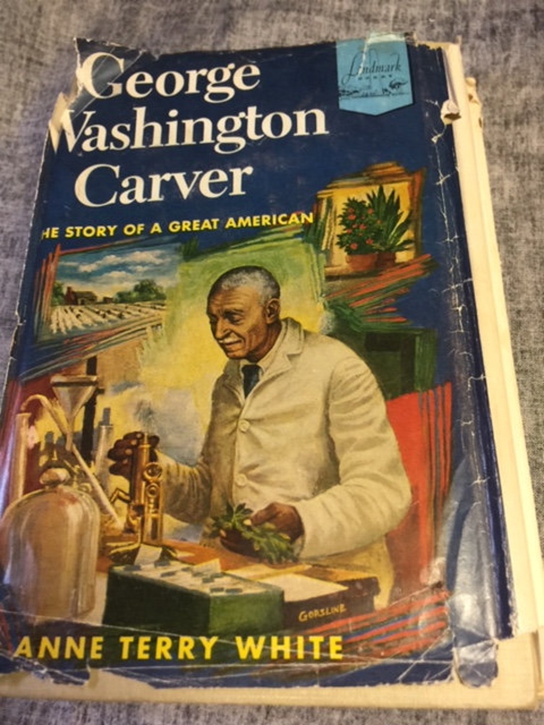 Landmark Book George Washington Carver African-american - Etsy