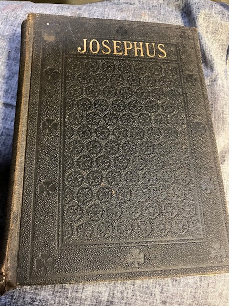 Works of Flavius Josephus Rare Antiquarian Book Hardcover Reference - Etsy