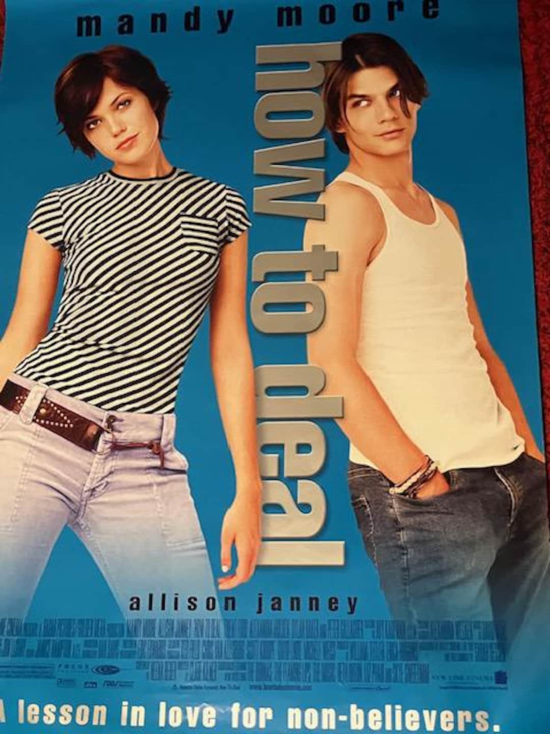 How to Deal Iconic Movie Poster Many Moore Film Advert Promo - Etsy