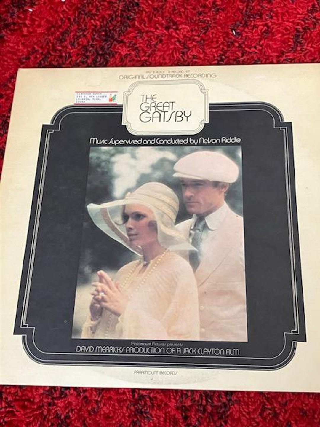Great Gatsby Double Vinyl Record Album Vintage Literature Film Music - Etsy