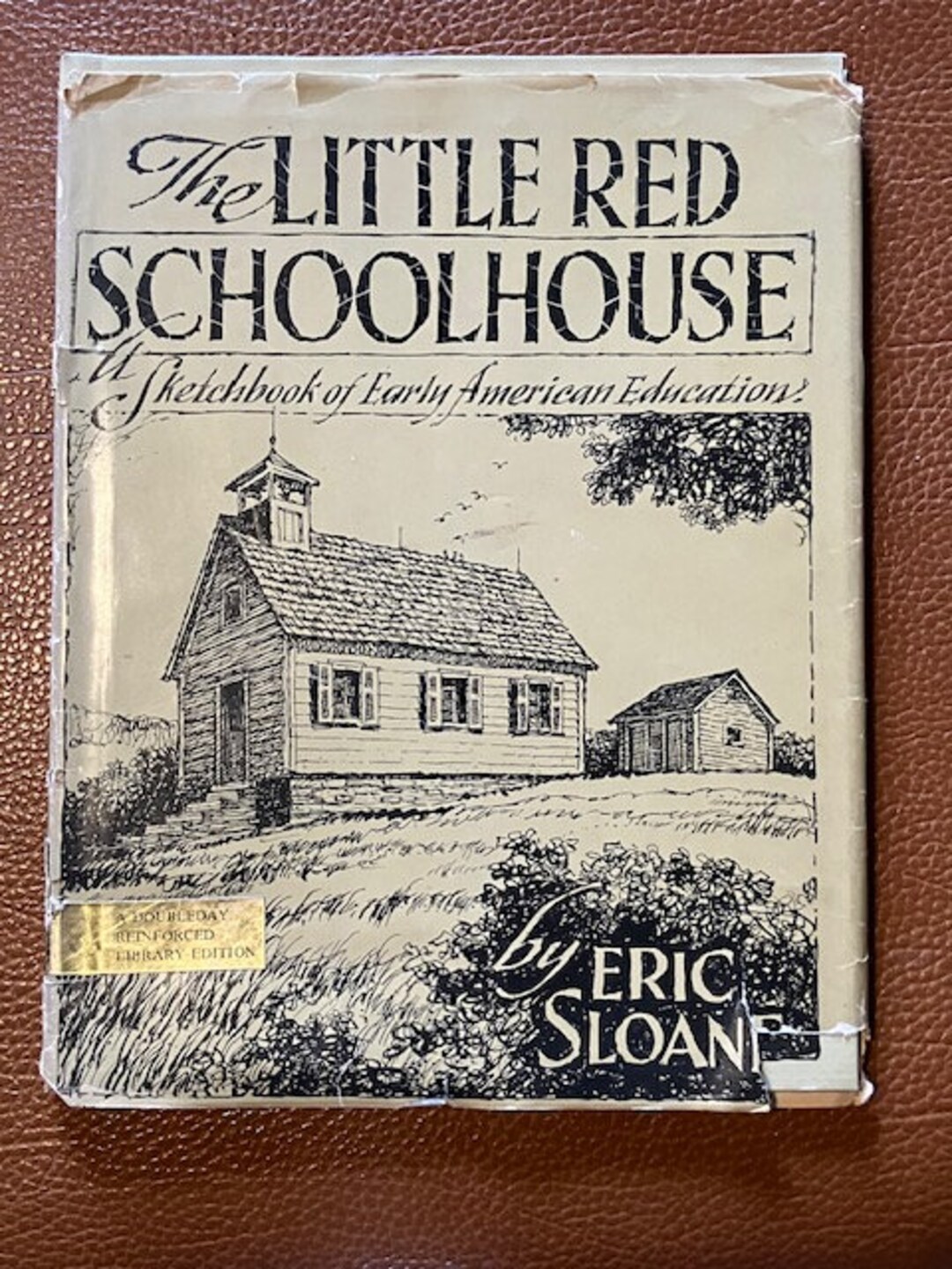 Eric Sloane Little Red Schoolhouse Illustrated Americana Vintage ...