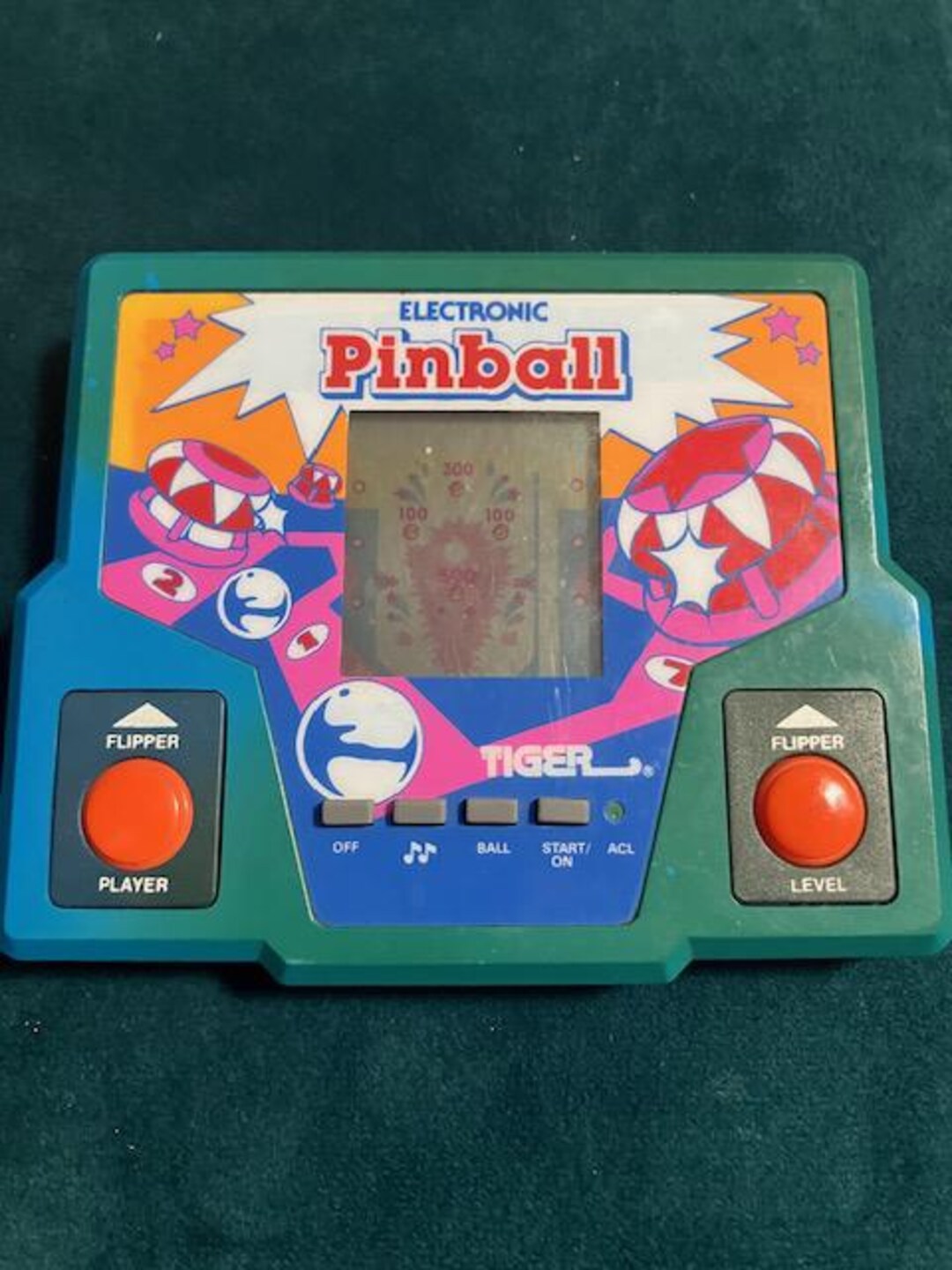 Tiger Electronic Pinball Vintage Electronic Game - Etsy
