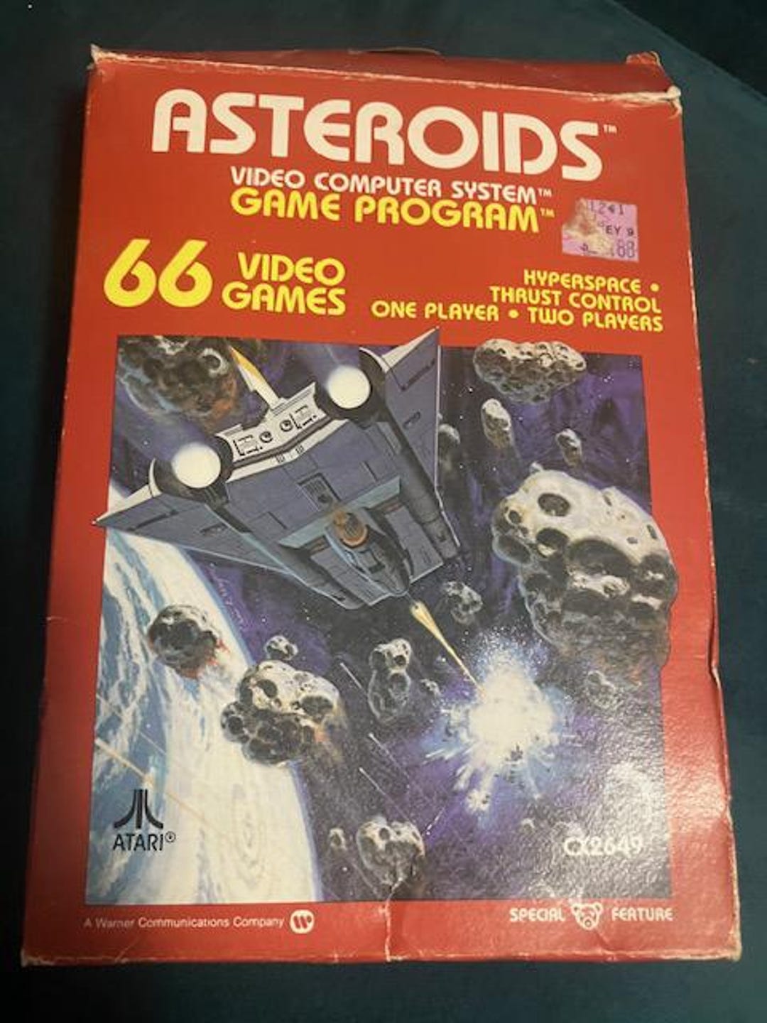 Atari Asteroids Classic Vintage Outer Space Video Game Arcade Favorite ...