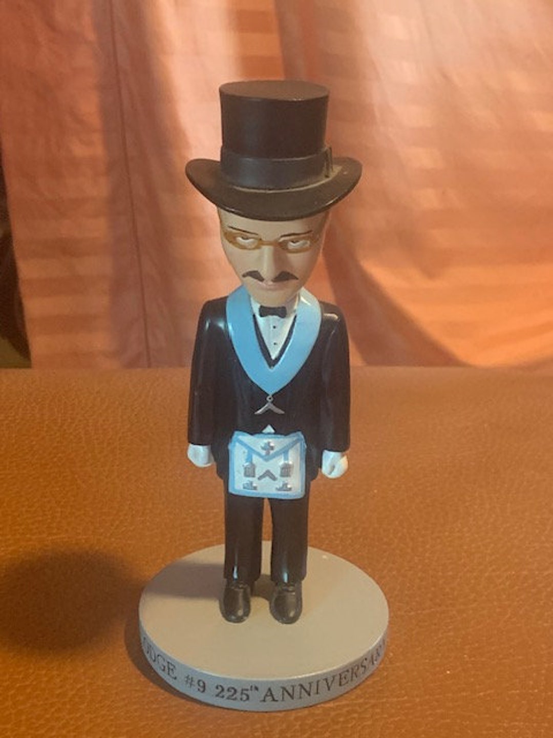Unique Freemason Figurine Masonic Lodge Bobble Head Anniversary ...