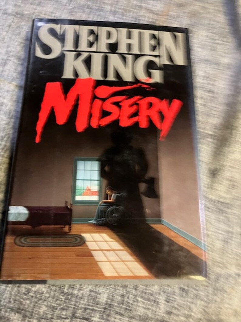 Stephen King Misery First Edition 1987 Viking Original Dust Jacket - Etsy