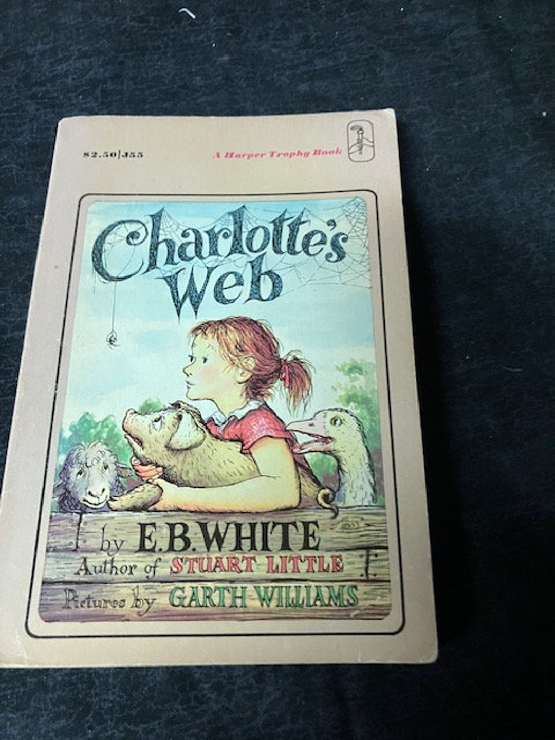 Charlotte's Web E. B. White 1980 Illustrated Paperback - Etsy