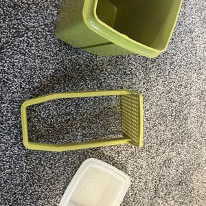 Vintage Tupperware Pickle Keeper Avocado Potato Masher Retro Kitchen ...