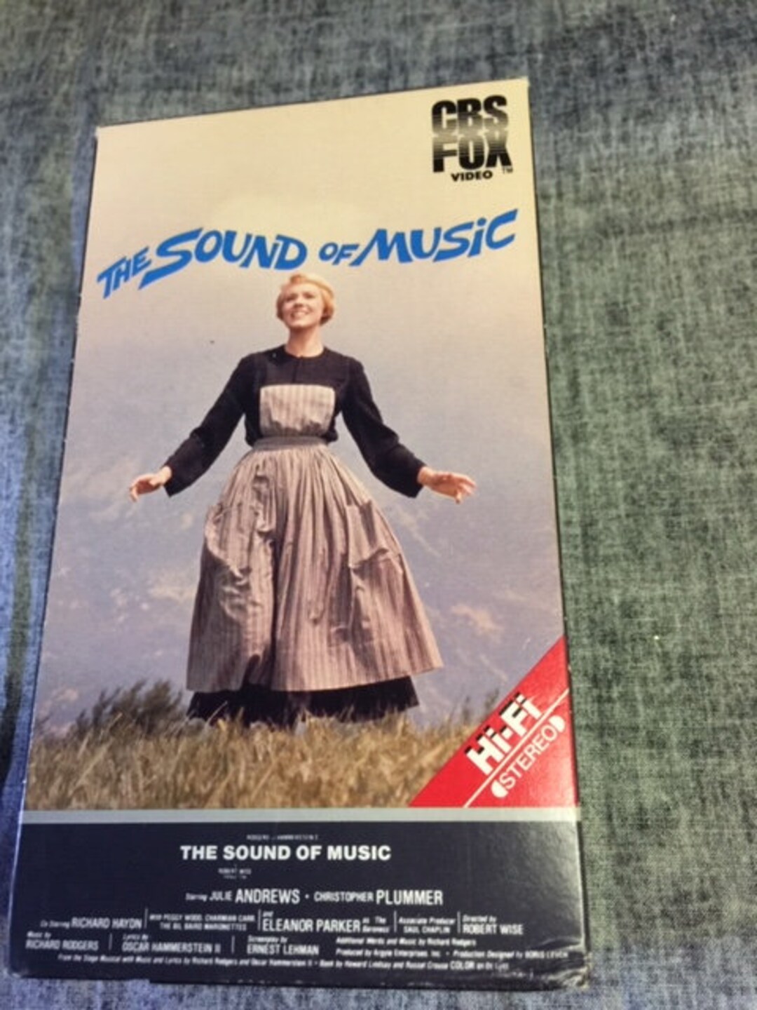 Sound of Music VHS Double Tape Set Vintage Musical WII History Movie ...