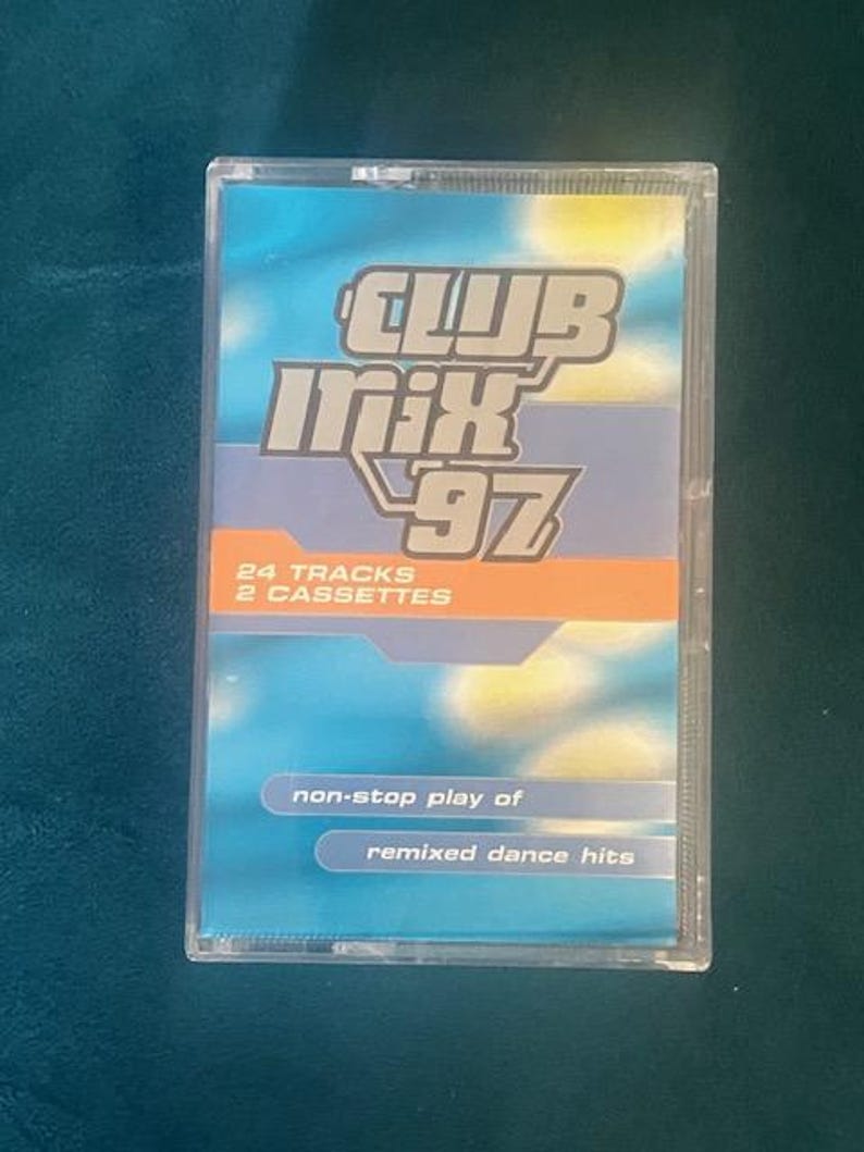 Club Mix 97 Classic Club Tunes Vintage Audi Tape Cassette Double Album ...