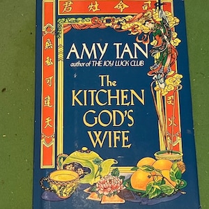 Amy Tan Kitchen God's Wife Novel 1990s Hardcover - Etsy