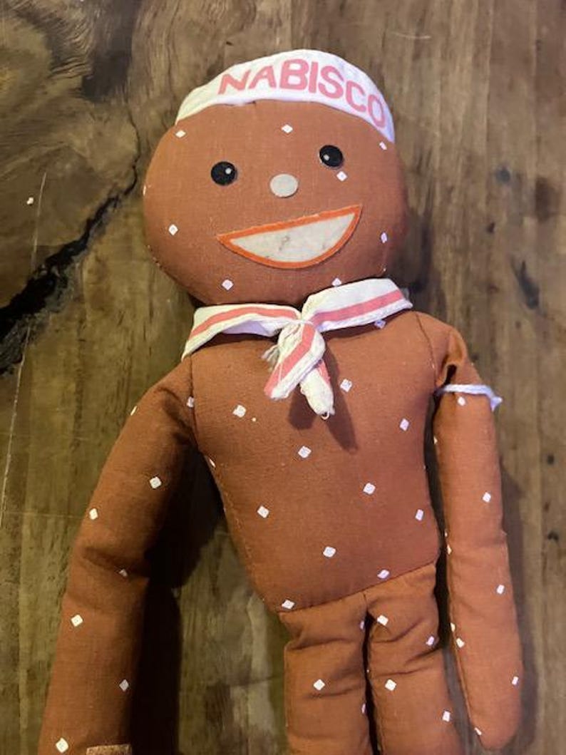 Mister Salty Pretzel Nabisco Vintage Souvenir Cloth Doll Branding - Etsy