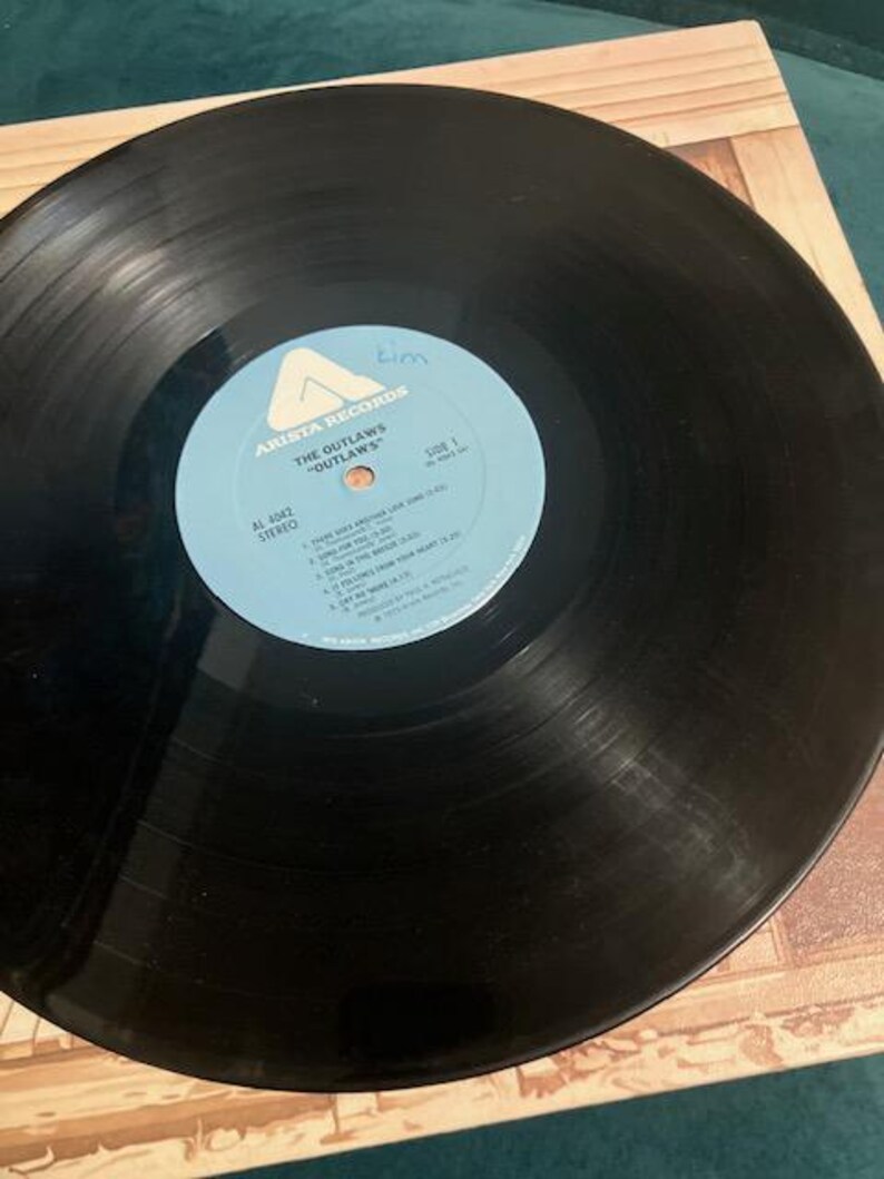 The Outlaws Self-titled Original Vinyl Record Album Arista Records - Etsy