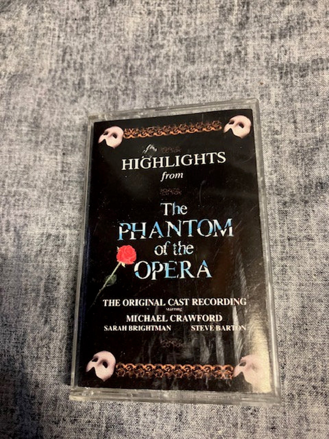 Phantom of the Opera Highlights Album Vintage Cassette Tape - Etsy