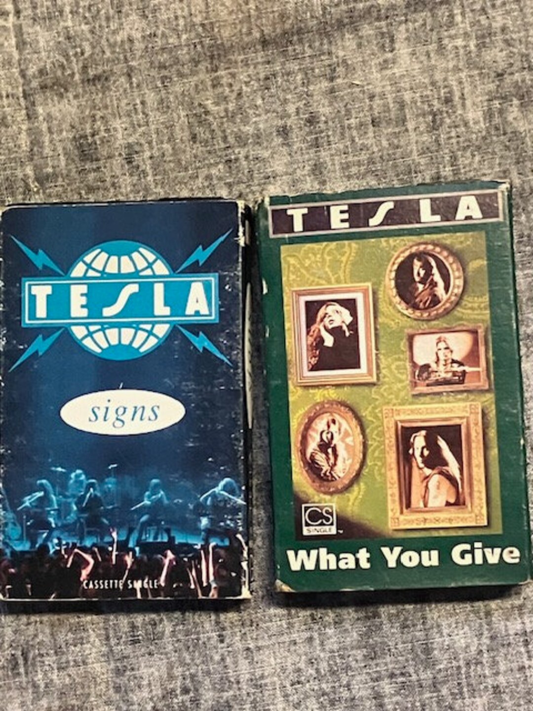 Tesla Iconic 1980s Rock Tape Cassette Singles Audio Hits - Etsy