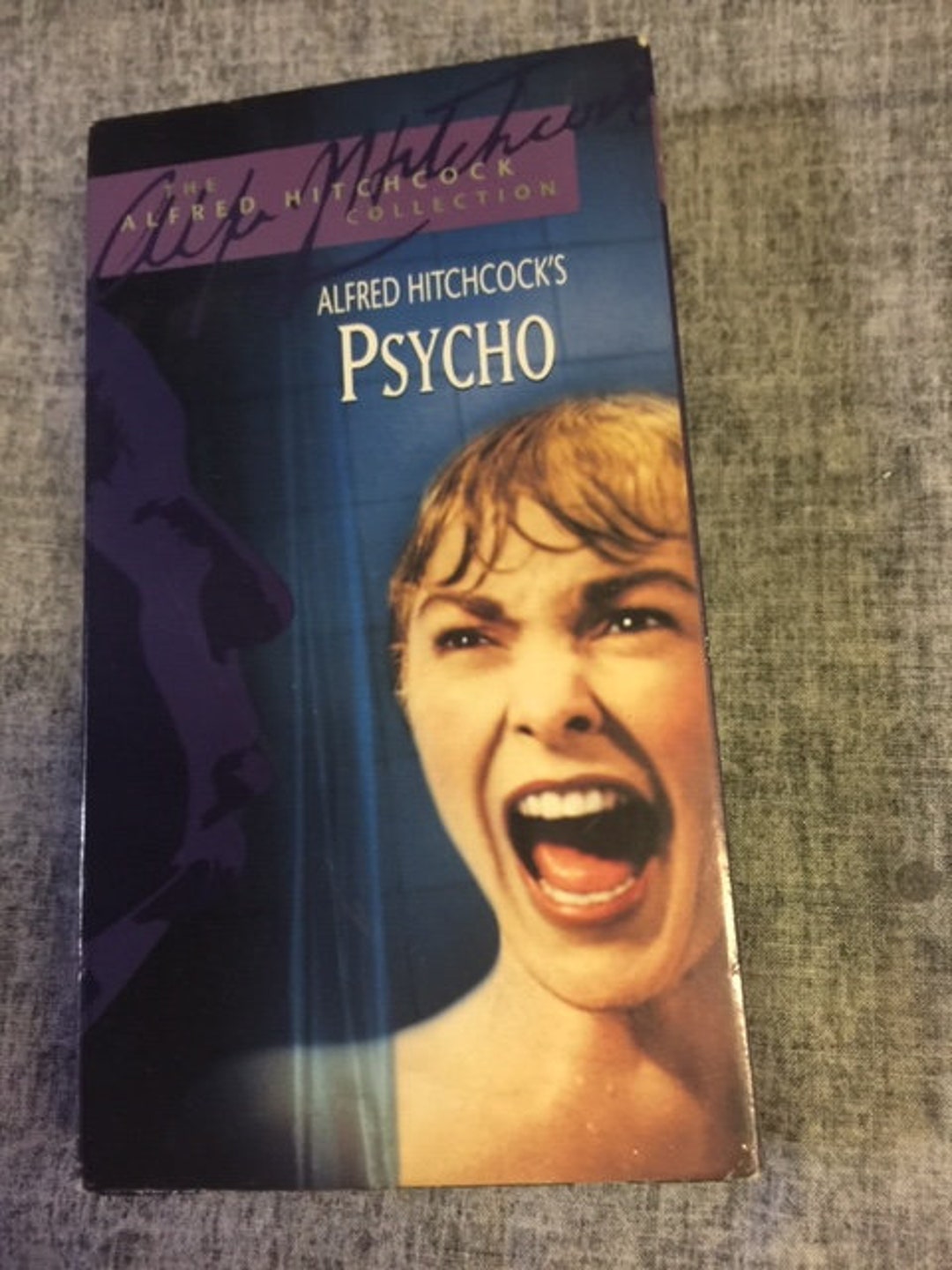Alfred Hitchcock Psycho Classic VHS Movie Film Vintage Cassette Film ...