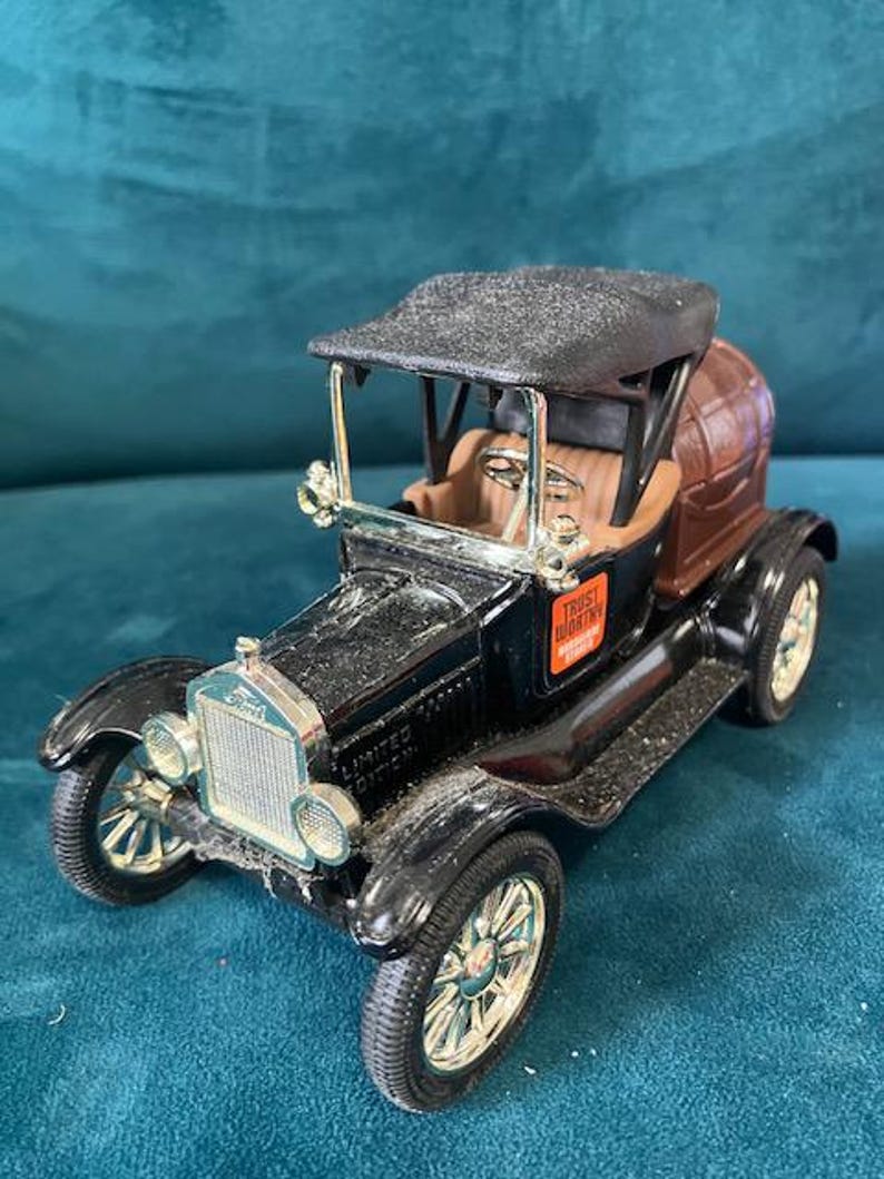 Ertl Die Cast Ford Model T Runabout Truck Bank Collectible - Etsy