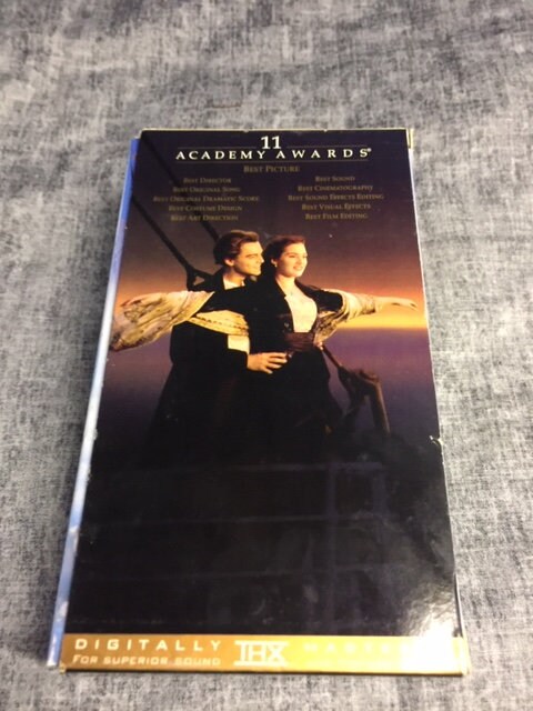 Titanic Double VHS Movie Cassette Pack Iconic Film Vintage - Etsy