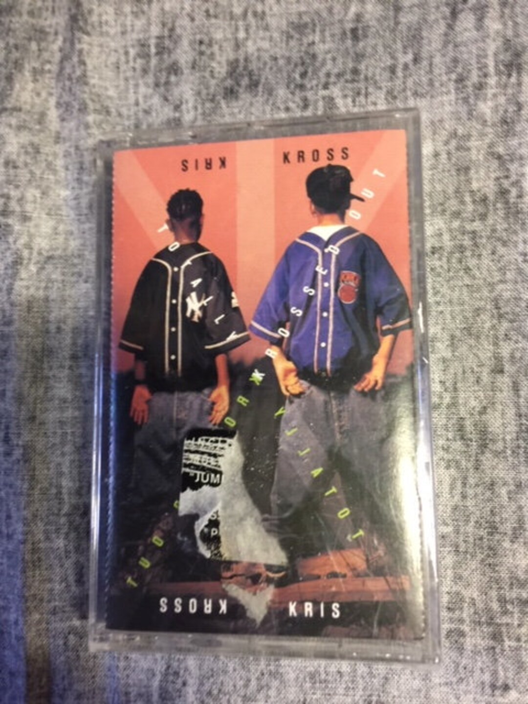 Kriss Kross Totally Krossed Out Audio Cassette Tape Vintage - Etsy
