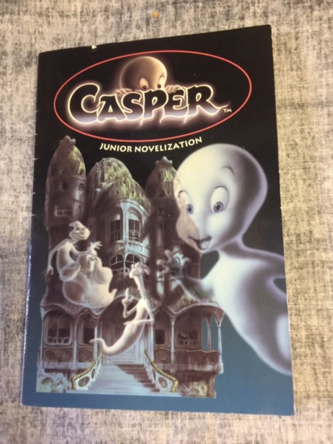 Casper the Friendly Ghost 1995 Universal City Studios Amblin Movie Book ...