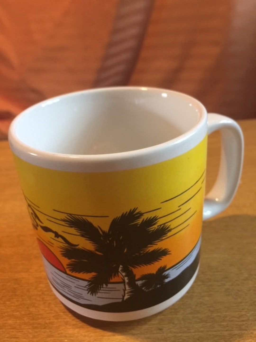 Vintage Bahamas Souvenir Mug Brilliant Sunset Vacation Cup - Etsy