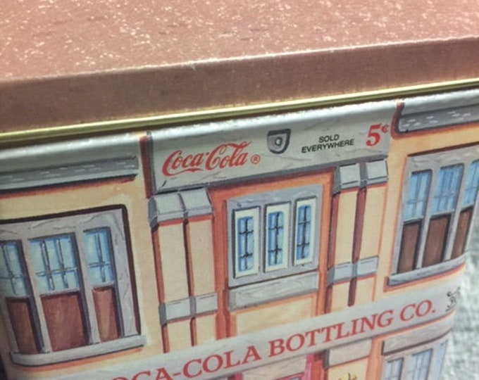 Coca-cola Bottling Company Vintage House Tin Bristolware Collectible ...