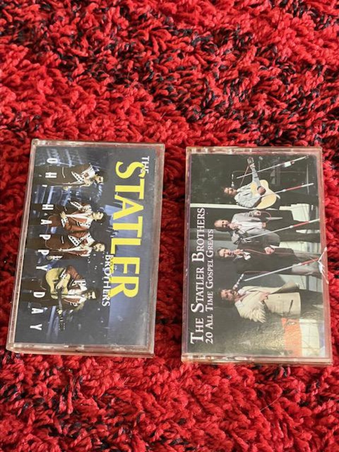 Statler Brothers Audio Cassette Tape Albums Oh Happy Day and Gospel ...