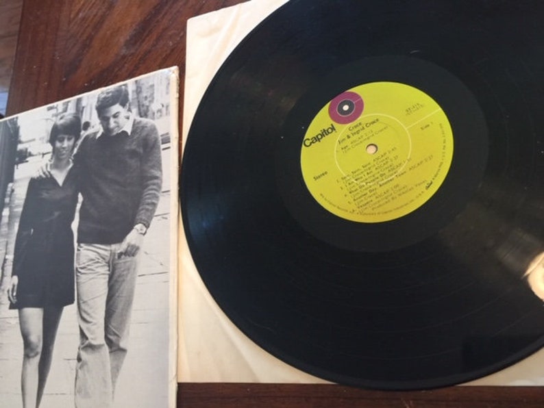 Croce Jim and Ingrid VERY RARE First Vinyl Record 33 RPM Album Vintage ...