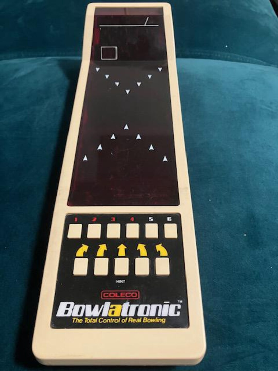 Coleco Bowlatronic Vintage Handheld Game Sports Classic - Etsy