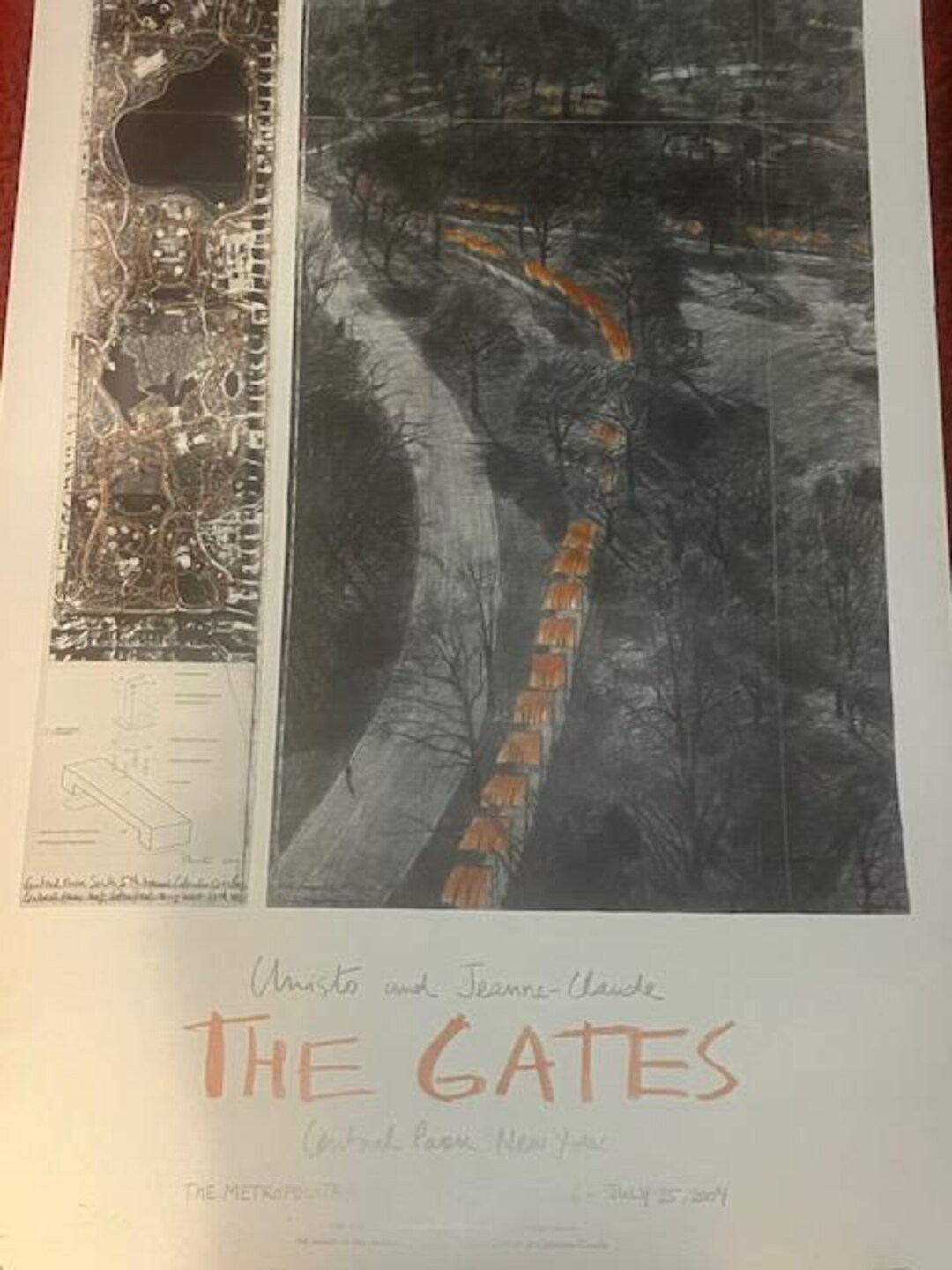 Museum Reproduction Christo and Jean-claude the Gates Installation 2004 ...