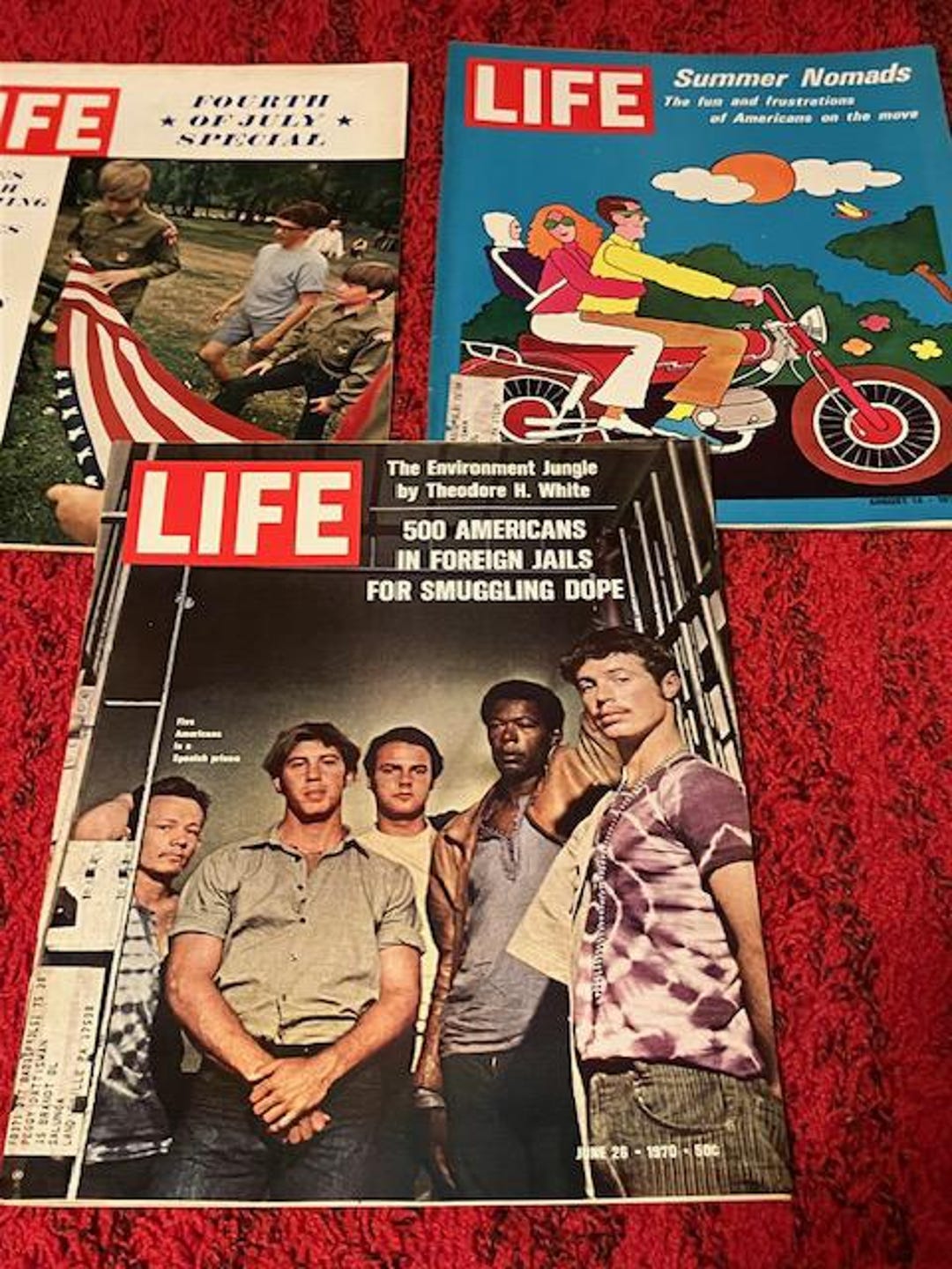 Life Magazine 1970 Summer Editions Set of Three - Etsy