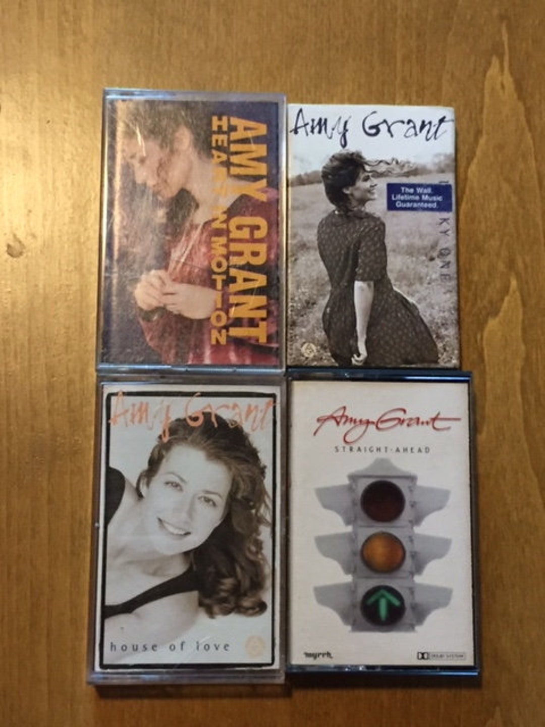 Vintage Amy Grant Albums Straight Ahead House of Love and Heart in ...