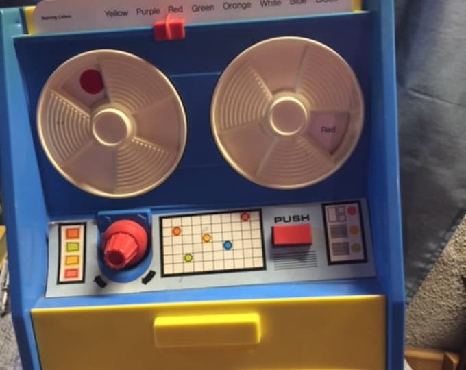 Milton Bradley Playskool Vintage 1972 Computer ENIAC Style Mainframe ...