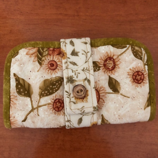 Quilted Wallet - Etsy