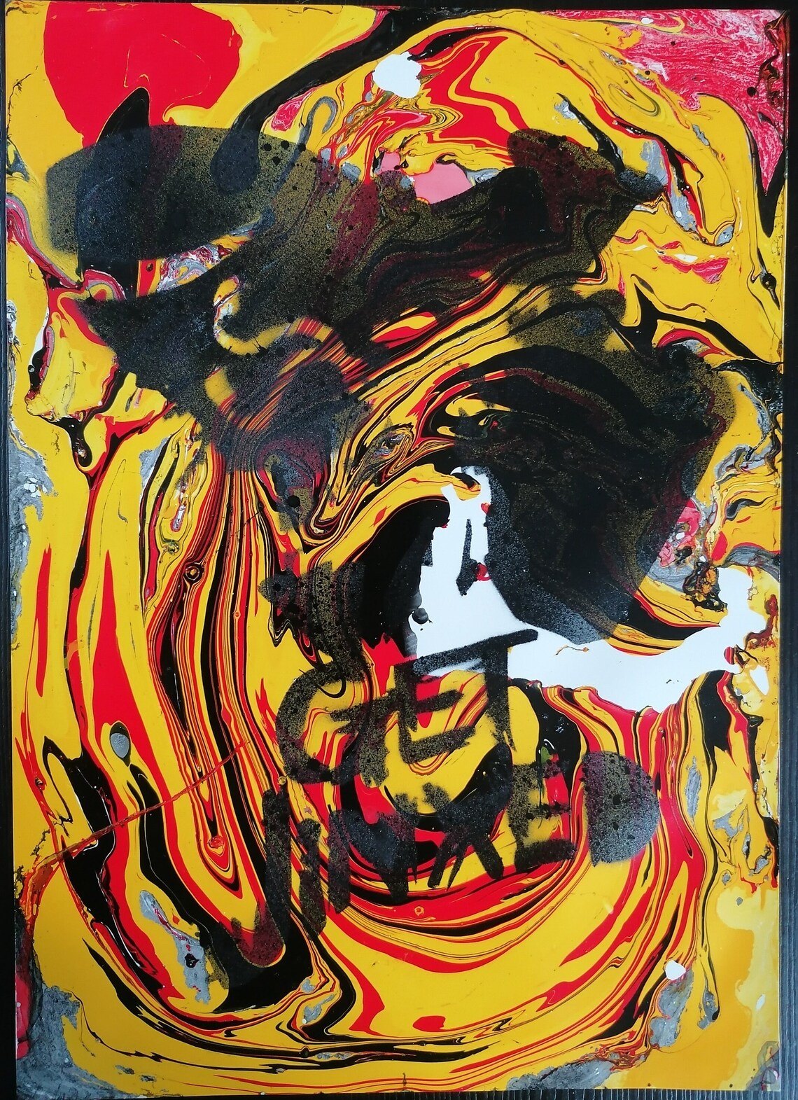 League of Legends Arcane Jinx Spray Painting A4 - Etsy