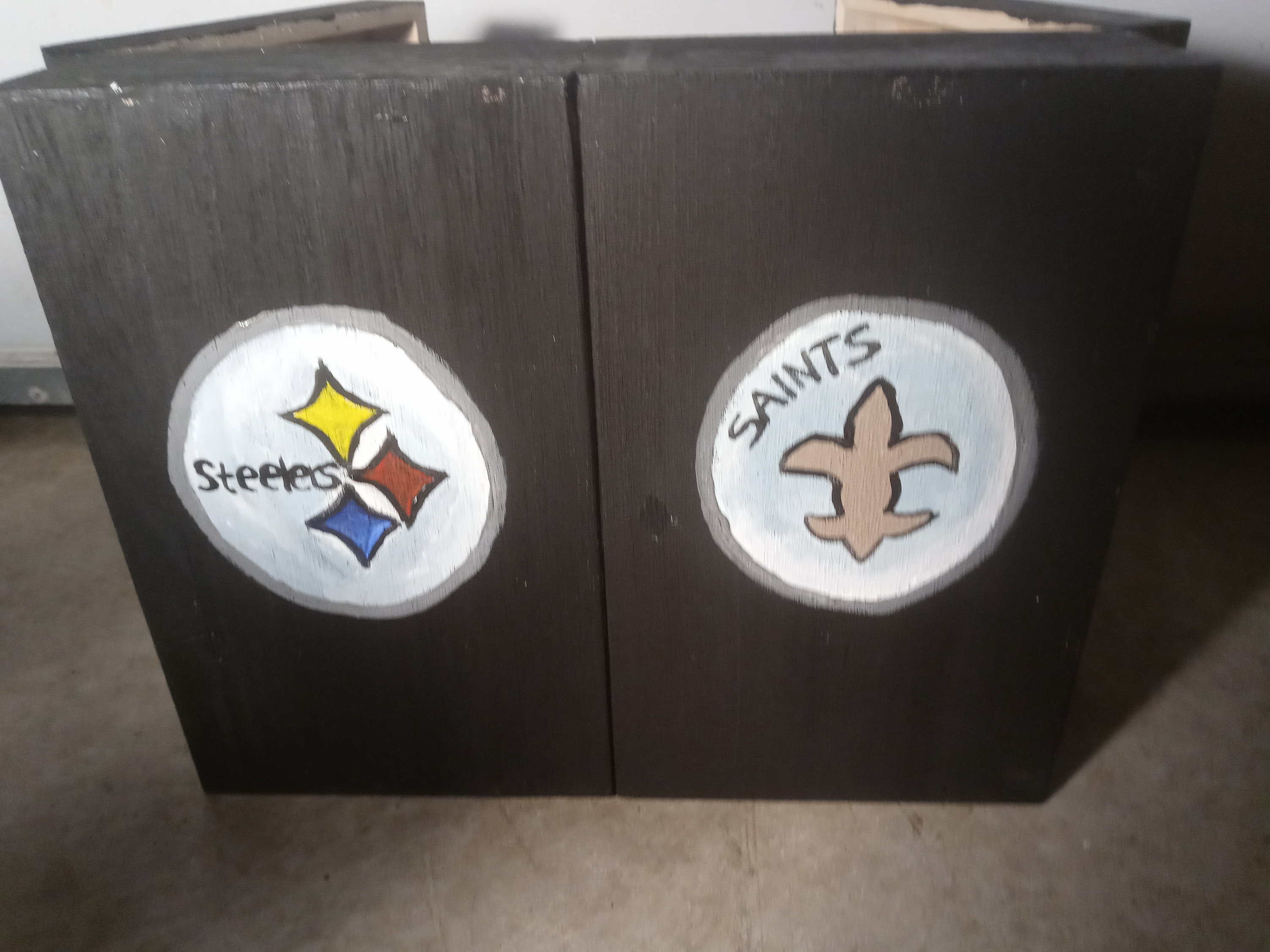 Football Barbie Bar Heavy Duty Stools Steelers Saints - Etsy