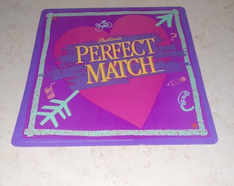 Vintage Electronic Perfect Match Board Game 100% Complete 1991 - Etsy