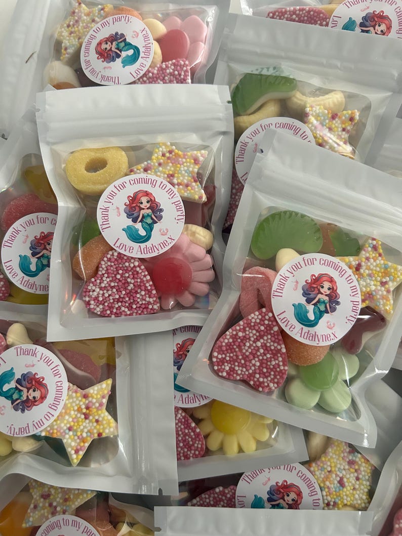 Party Sweet Bags | Kids Party Favours | Pre Filled Sweet Bags ...