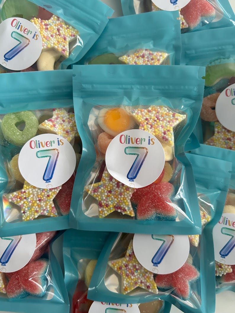 Party Sweet Bags | Kids Party Favours | Pre Filled Sweet Bags ...