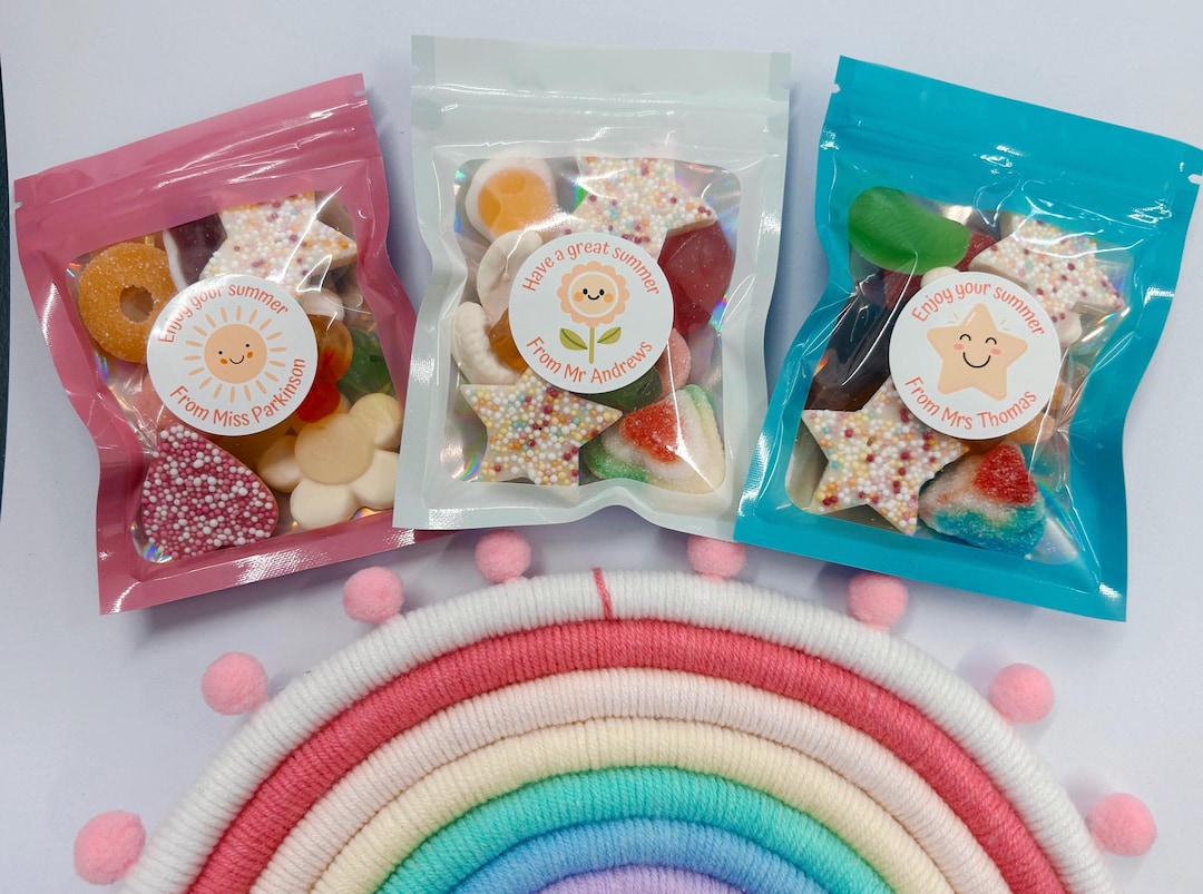 End of School Year Sweets Teacher Pupil Gift School Leavers Gift ...