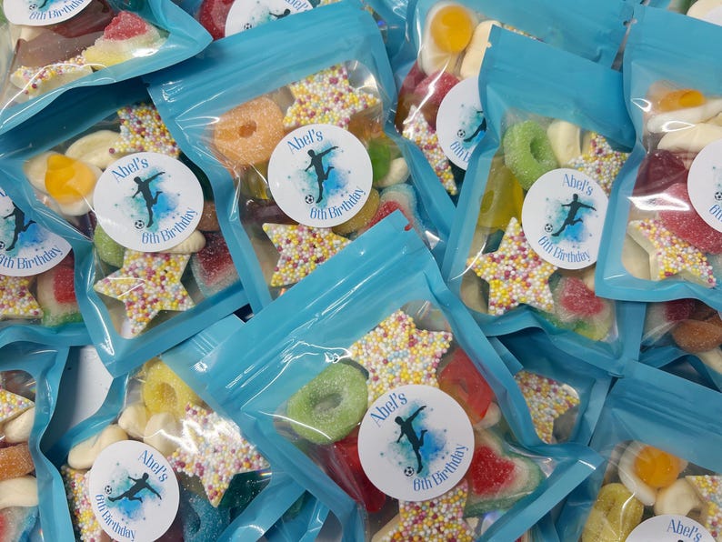 Party Sweet Bags | Kids Party Favours | Pre Filled Sweet Bags ...